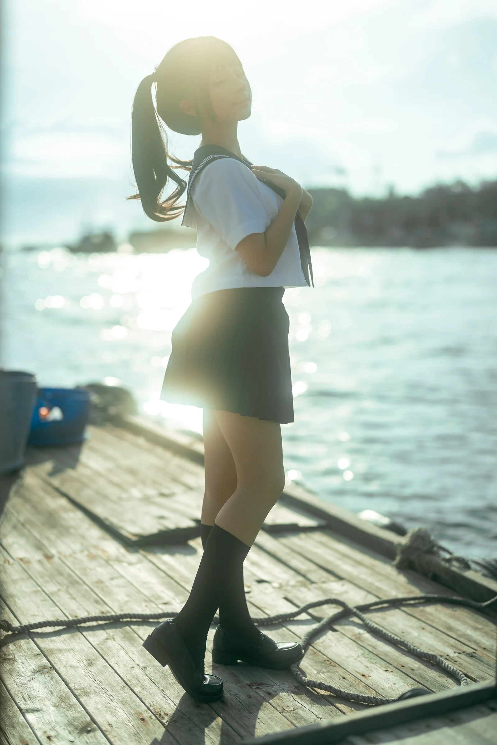 蠢沫沫 – NO.233 海风 [19P-162MB] | chunmomo